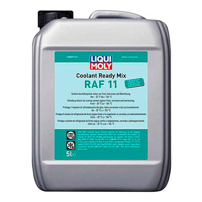 Anticongelante Coolant Ready Mix RAF 11 - 5 Litros – Liqui Moly México